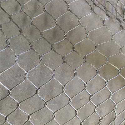 Cina Cavo metallico tessuto su ordinazione 304 Mesh Knotted di acciaio inossidabile in vendita