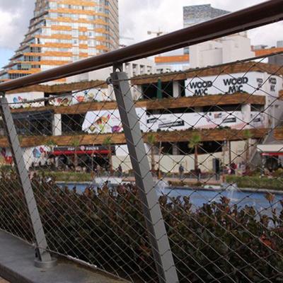 Cina Diametro di cavo della maglia 1.5mm della corda delle scala ss del ponte in vendita