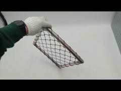 Flexible Ferruled Wire Rope Mesh , 316 Grade Stainless Steel Cable Mesh