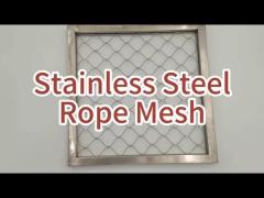 Custom Stainless Steel Wire Rope Mesh for Safety Railings