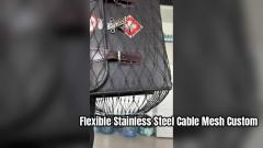 Stainless Steel Wire Rope Safety Mesh | Anti-fall & Zoo Protection Cable Net