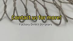 Durable Stainless Steel Aviary and Zoo Animal Netting aviary mesh