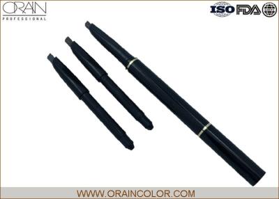 China Permanent Auto Eyebrow Pencil With Brush For Blondes Plastic Body for sale