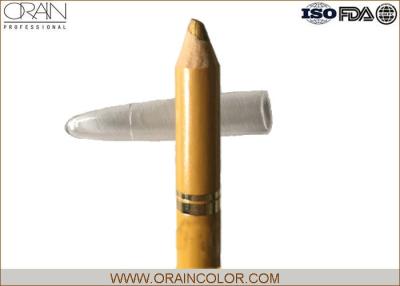 China Lightweight Waterproof Eyebrow Pencil , Dark Brown Eyebrow Pencil For Black Eyebrows for sale