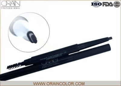 China Oval Shaped Lead Dual - Head Waterproof Eyebrow Pencil For Darkening Eyebrow for sale
