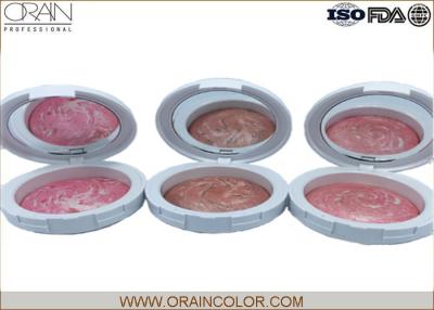 China Peach Pink Blush Mineral Ingredient , Rose Powder Blush For Bringing Up Face for sale
