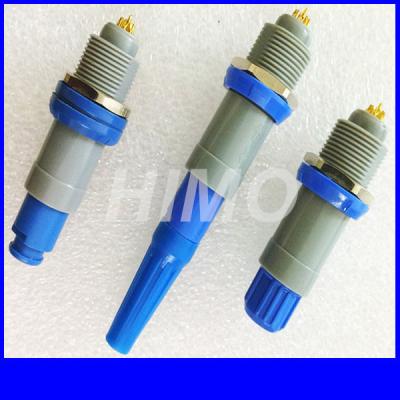 China 2pin 3pin 4pin 5pin 6pin Medical Plastic Circular Connectors Lemo Redel 1P Size 8pin Plug And Socket for sale