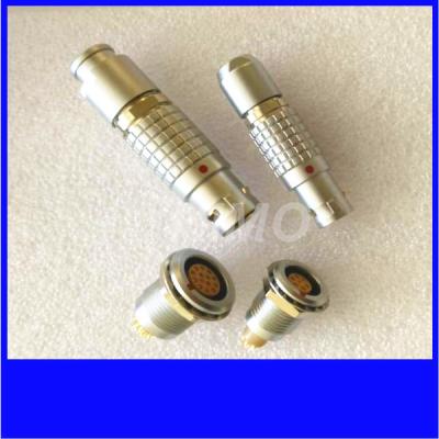 China wholesale 14pin male and female terminal push pull 1B series lemo cable electronic connector for sale