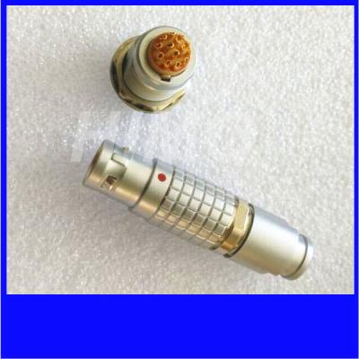 China wholesale 14pin male and female terminal push pull 1B series electronic lemo circular connector for sale