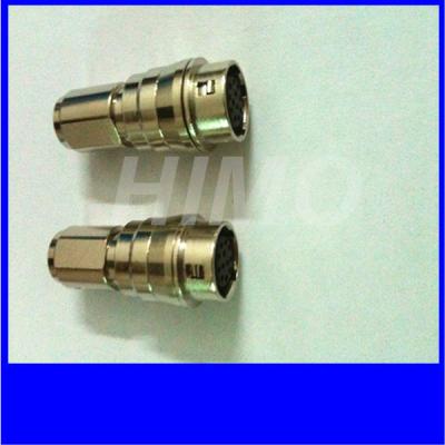 China 12Pin Male connector Hirose jack to Right Angle DC for Blackmagic Sound Devices ZOOM F8 for sale