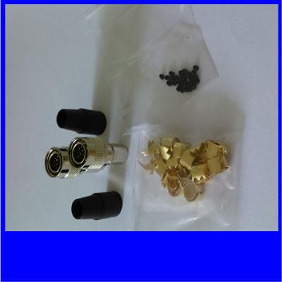 China push pull Hirose 12Pin connector Male to Right Angle DC Jack for sale