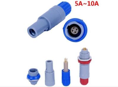 China 5Pin Plastic Push Pull Lemo cable Connectors Socket PKG.1P.304.GLLA For PKG.M0.5GL.LA for sale