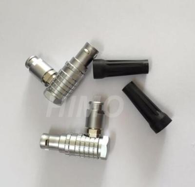 China 2pin lemo right angle FHG elbow plug push pull connector for video camera for sale