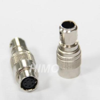 China push pull circular Hirose 6pin Jack wire connectors for digital camera for sale