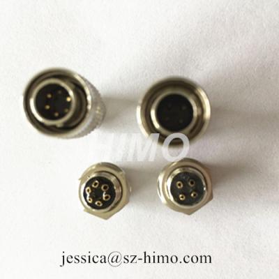 China push pull self-locking 4pin Hirose solder pin electronic connectors for sale