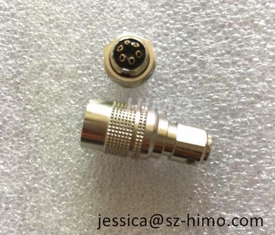 China 6 Pin Hirose medical female connector Male to Right Angle DC Jack cable assembly for sale