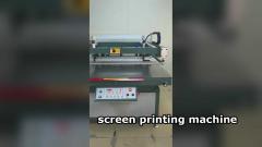 Semi-automatic Swing Arm Screen Printing Machine