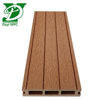 China WPC Composite Decking 100x20.5mm Outdoor Anti-Skid Waterproof Flooring with Custom Lengths for sale