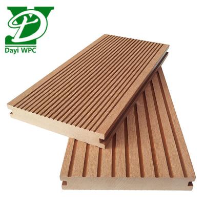China Modern waterdicht composietdek WPC-dekmateriaal Vochtbescherming Te koop