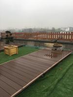 China WPC Composite Decking 150x25mm - Waterproof Wood-Plastic Material for Outdoor Applications for sale