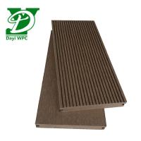 China 140x23mm WPC Composite Decking Boards - Waterproof Moisture Resistant Custom Length Outdoor Flooring for sale