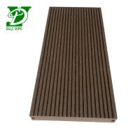 China 140x23mm WPC Composite Decking Boards - Waterproof Moisture Resistant Custom Length Outdoor Flooring for sale