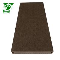 China 140x23mm WPC Composite Decking Boards - Waterproof Moisture Resistant Custom Length Outdoor Flooring for sale