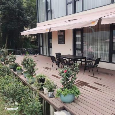 China High Durability Waterproof Composite Deck Tiles M Type Flooring 18mm for sale