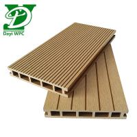 China Customizable WPC Composite Decking Panel 150x25mm - Waterproof Anti-Mildew Outdoor Flooring for sale
