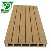 China Customizable WPC Composite Decking Panel 150x25mm - Waterproof Anti-Mildew Outdoor Flooring for sale