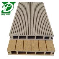 China Customizable WPC Composite Decking Panel 150x25mm - Waterproof Anti-Mildew Outdoor Flooring for sale
