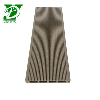 China Hollow Type WPC Modern Deck Composite Decking Water Resisting for sale