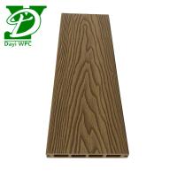 China Custom Color Hollow WPC Composite Decking 140x23mm - Waterproof & UV Resistant Outdoor Flooring for sale