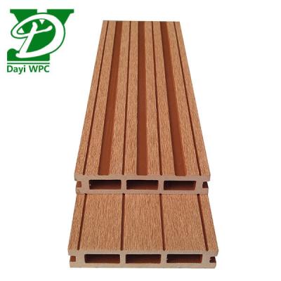 China Customization WPC Composite Decking Wood Plastic Composite  Decking Mothproof for sale