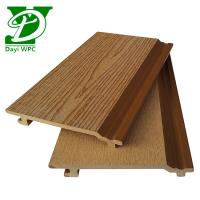 China Custom WPC Composite Cladding Panels 156x21mm for Indoor Walls and Ceilings - Waterproof Eco-Friendly Material for sale