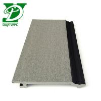 China Green WPC Wall Cladding Panel 156x21mm Section Size - Waterproof Composite Material with Custom Length Options for sale