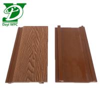 China Eco Friendly WPC Wall Panel 156x21mm Moisture Proof for Outdoor Projects for sale