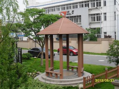 China Modern Eco Friendly WPC Ceiling Panel WPC Board Wall Cladding for Hotel for sale