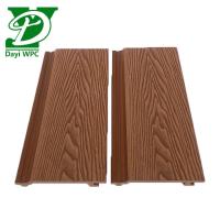 China WPC Outdoor Wall Panel 156x21mm Environment Friendly Anti Mildew Cladding for sale