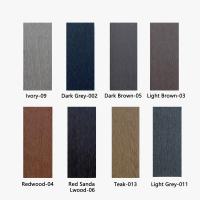 China WPC Exterior Wall Cladding 156x21mm Waterproof Wood Plastic Composite for Office Building for sale