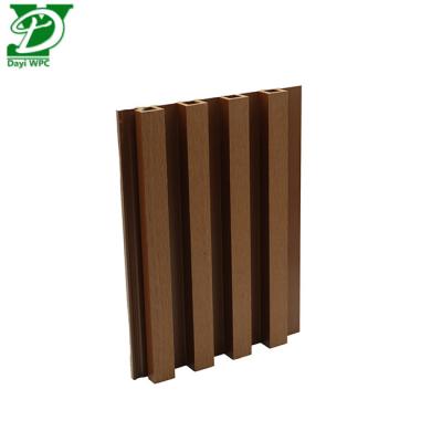 China Eco-Friendly Modern Residential Buildings Low Maintenance WPC External Wall Panel for sale