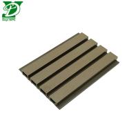 China Waterproof Durable Environmental Trough Surface WPC External Wall Cladding for sale