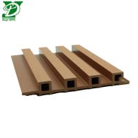 China UV Resistant WPC External Wall Panel 219x26mm Trough Surface for Outdoor Cladding for sale