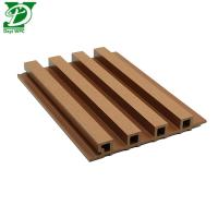 China WPC External Wall Panel 219x26mm Waterproof Durable Wood Plastic Composite Cladding for sale