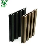 China Weatherproof WPC External Wall Panel 219x26mm Low Maintenance Trough Surface Cladding for sale