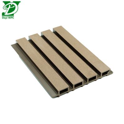 China Eco-friendly Waterproof Trough Surface WPC External Wall Cladding for sale