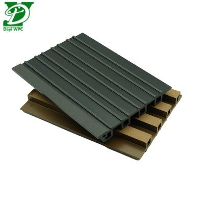 China Environmental Responsibility Meets Architectural Beauty  Trough Surface WPC External Wall Cladding for sale