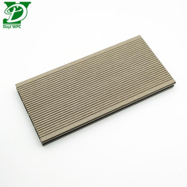 Quality Outdoor Hollow WPC Decking Deep Embossed Waterproof Performance for sale