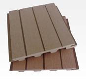 Quality Waterproof Low Profile 150x22mm Solid Composite Decking Board Roof Terrace for sale