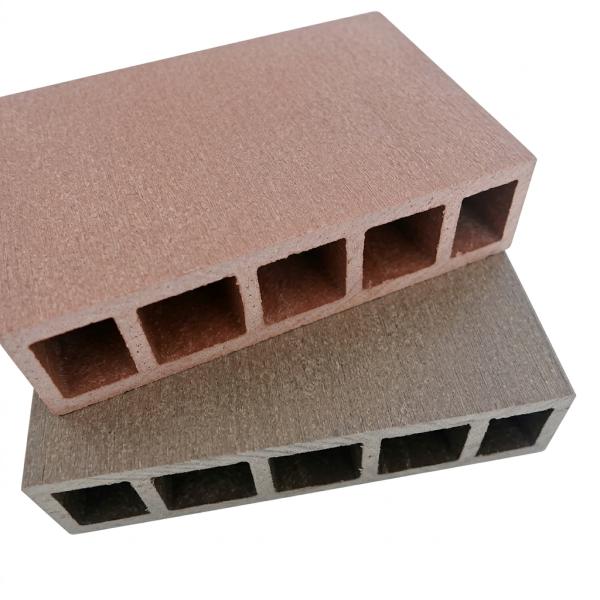 Quality Waterproof Heavy Duty 150x36mm Solid Composite Decking Board Commercial Walkway for sale